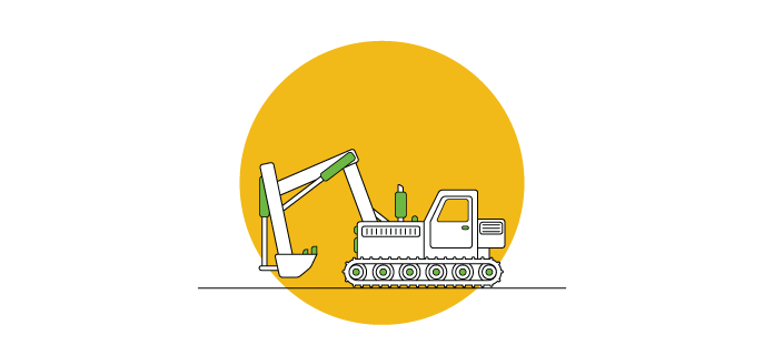 Digger and Excavator Insurance | FleetCover